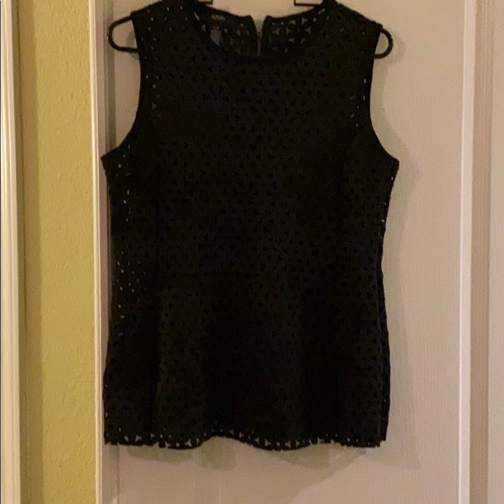 Beautiful Laser Cut Sleeve Less Tops - Gem